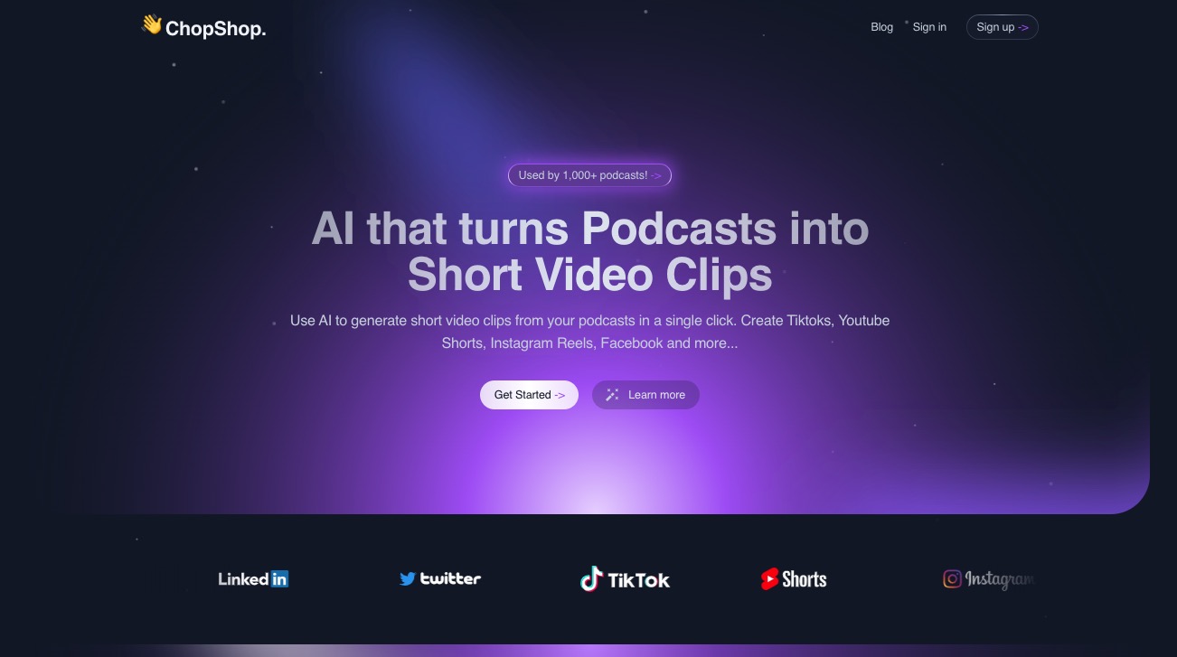 ChopShop - AI Insights