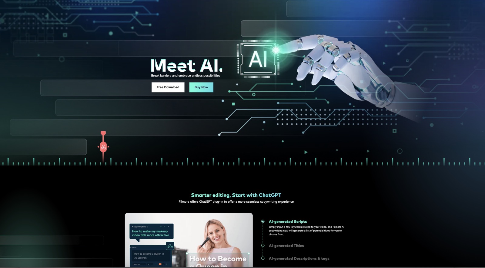 Filmora - AI Insights