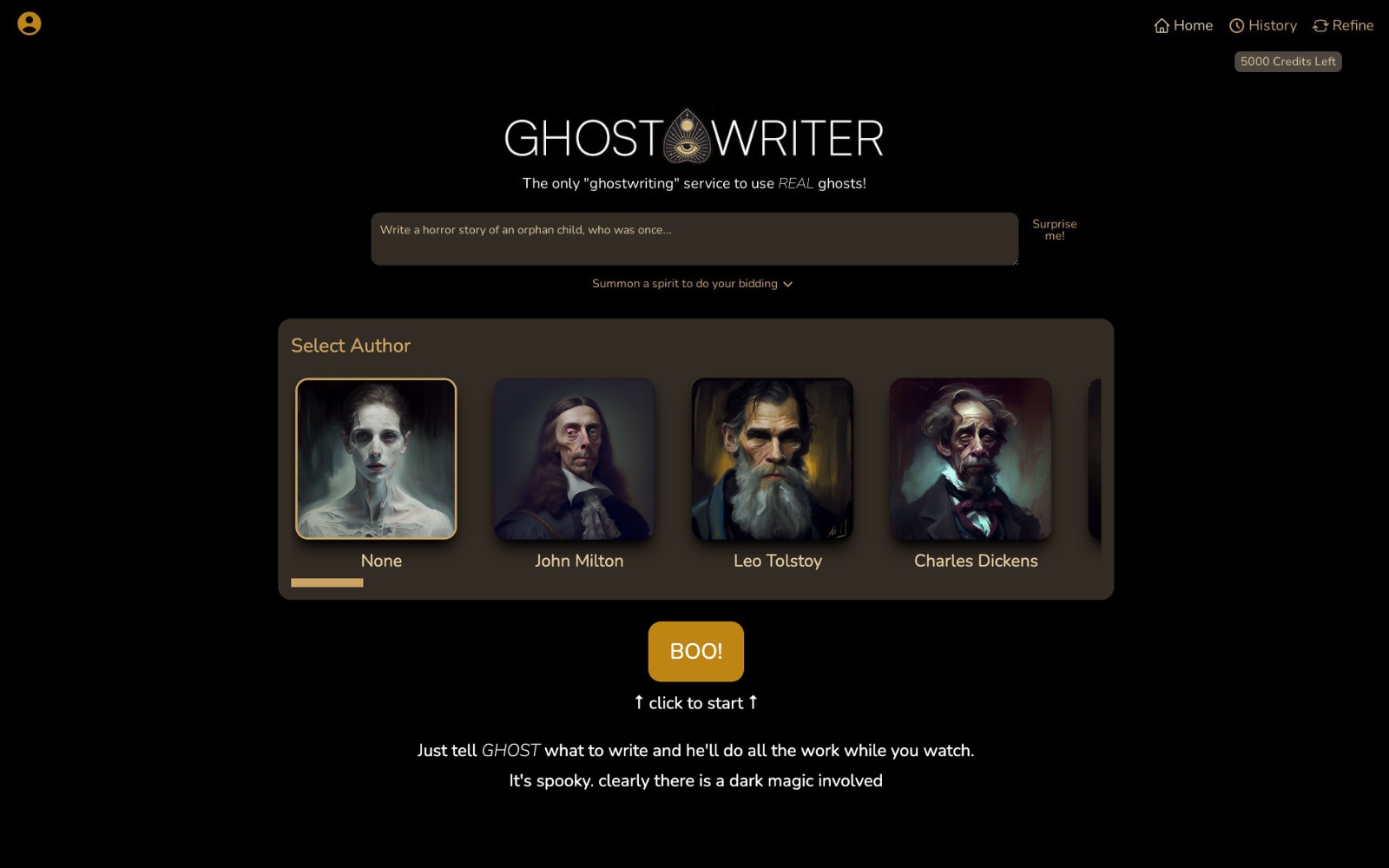 Ghost Writer - AI Insights