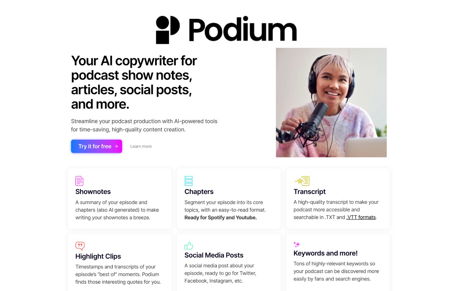 Podium - AI Insights