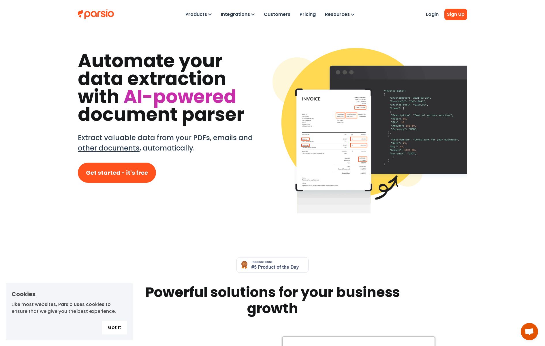 Parsio - AI Insights